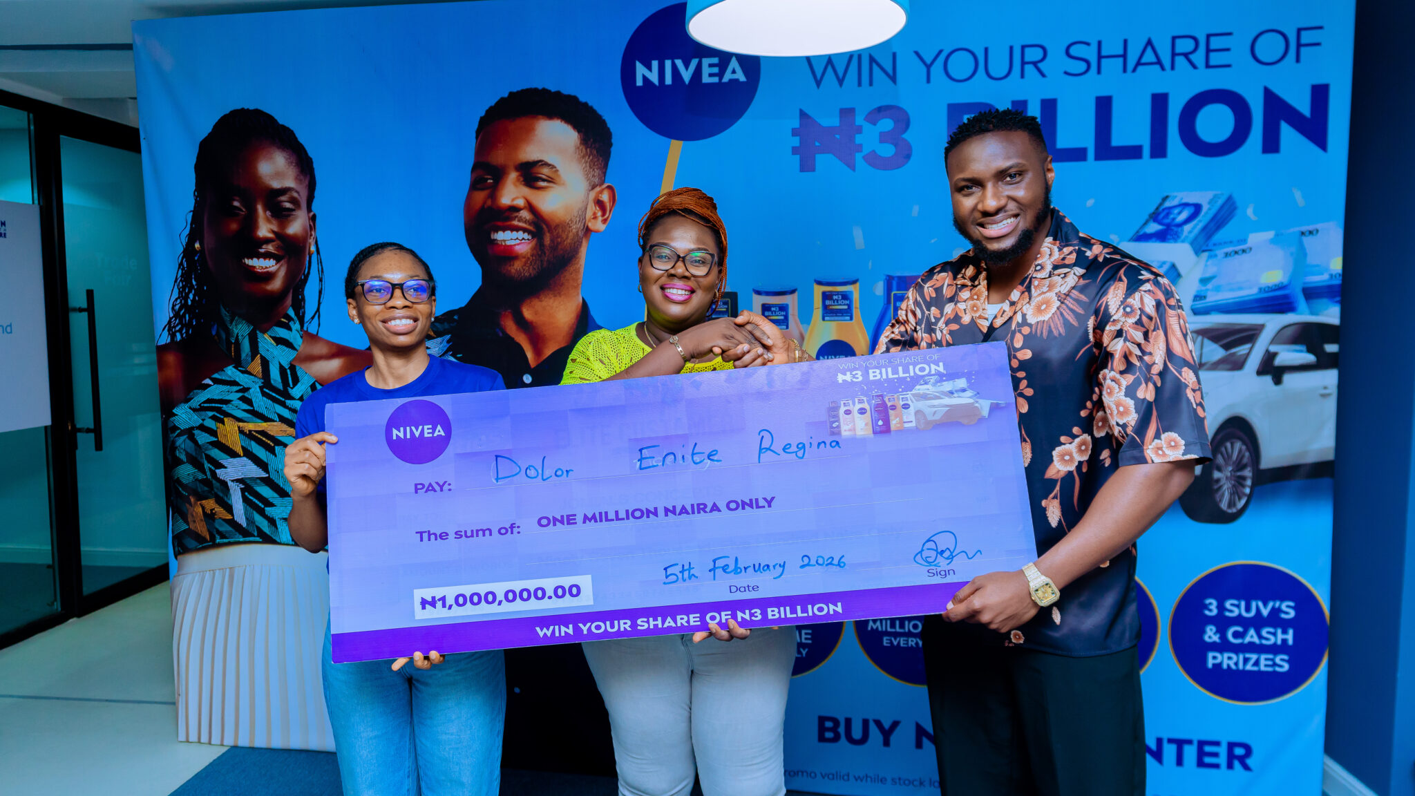₦3 Billion NIVEA Consumer Promo Heats Up as Latest Draw Produces New ...